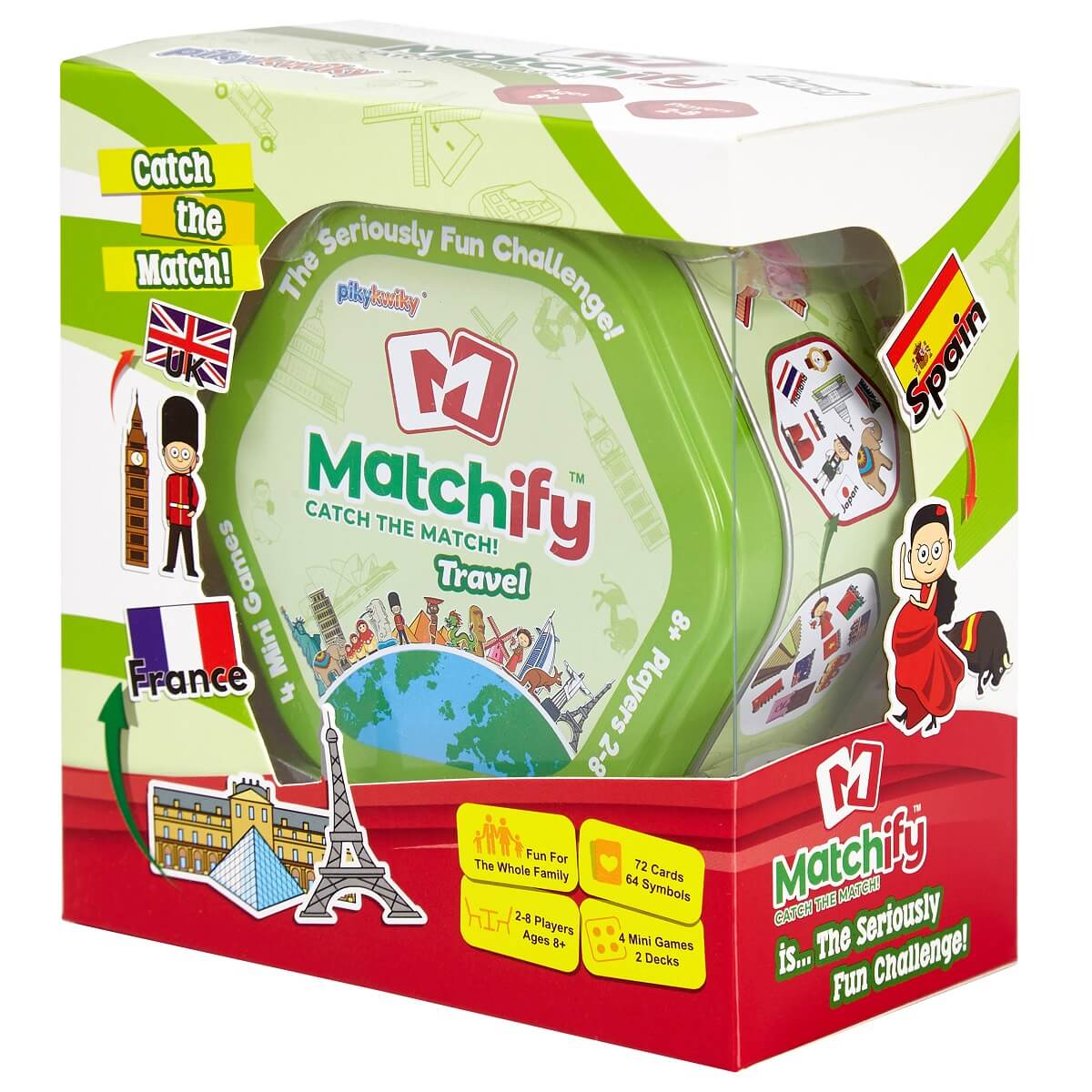 Matchify Card Game: Travel - PMI Kids World
