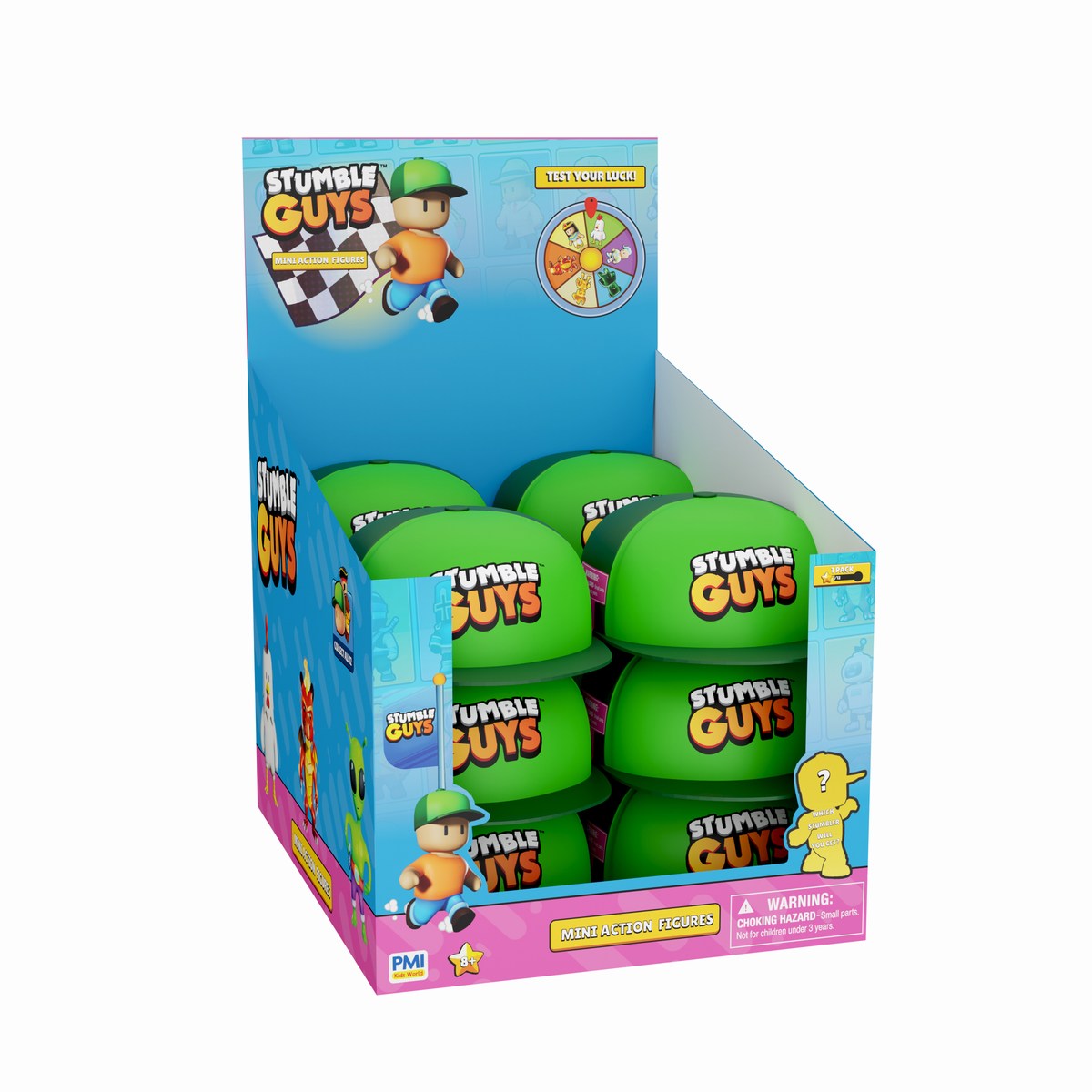 Stumble Guys Mini Articulated Action Figures 1-Pack in a Blind Cap ...